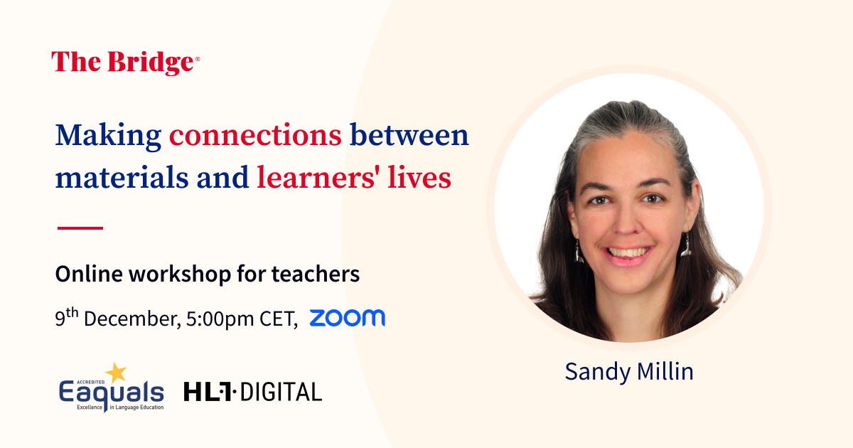Making connections between materials and learners' lives with Sandy ...